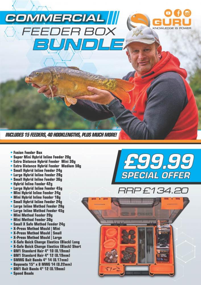 Guru Commercial Feeder Box Bundle - Angling Centre West Bay